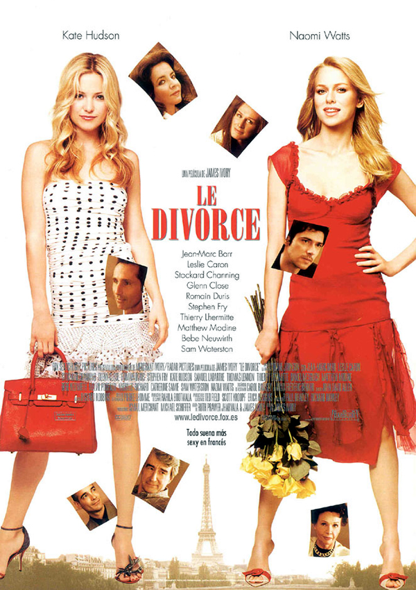Le divorce (Poster Cine) - index-dvd.com: novedades dvd, blu-ray, dvd-alquiler