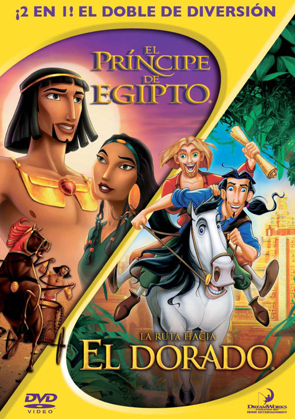 Pack El príncipe de Egipto + El Dorado (Caráula DVD) - index-dvd.com: novedades dvd, blu-ray ...